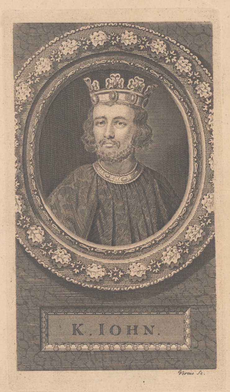 John, King of England by George Vertue: Buy fine art print